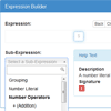 jQuery Expression Builder